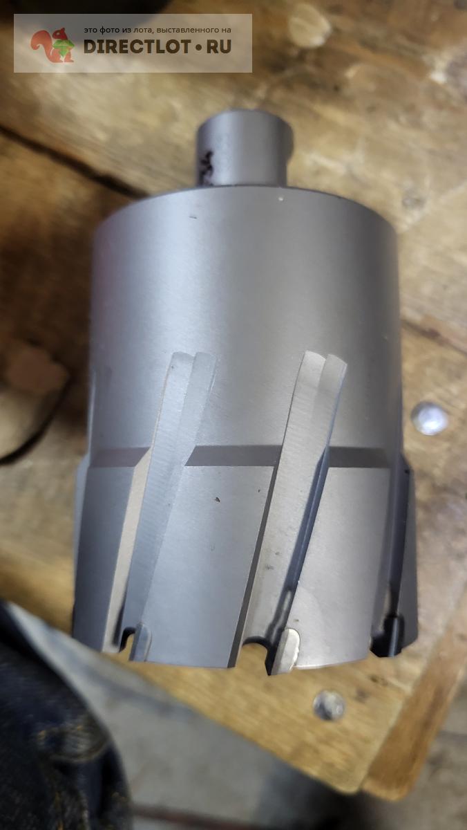 Сверло корончатое (кольцевое) по металлу ф60х55, TCT, Тв.сплав, weldon ...