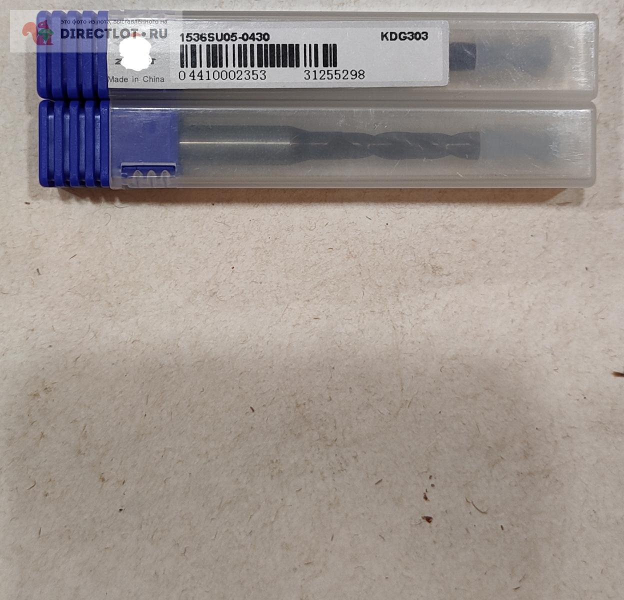 Сверло твердосплавное 4.3мм ЗЦЦ-ЦТ (1536SU05-0430) KDG303 новое купить ...