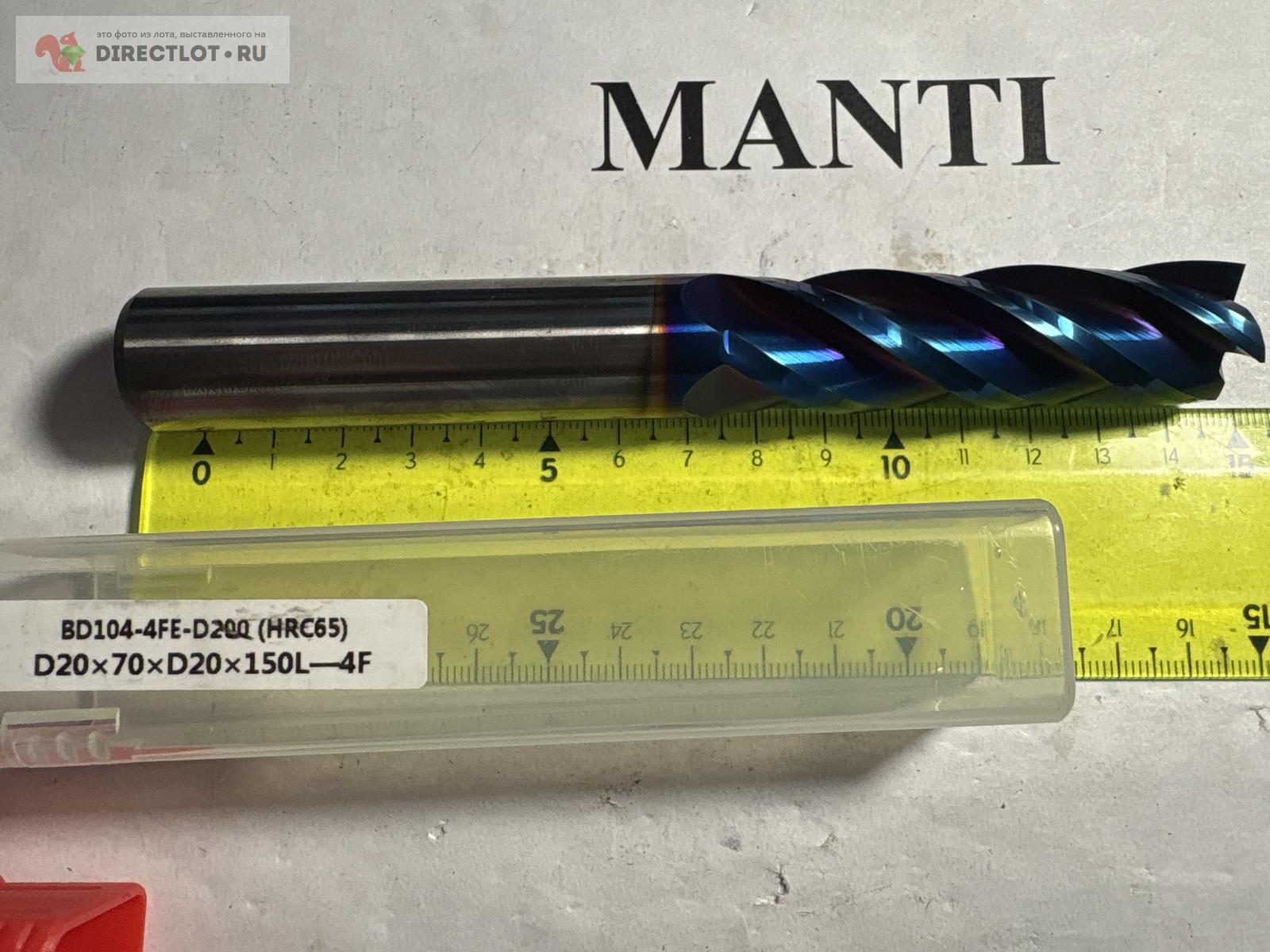 Фреза твердосплавная удлиненная D20 Z4 BD104-4FE-D200 HRC65 купить в ...
