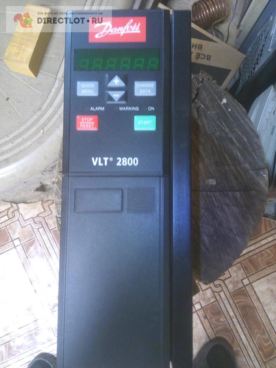 Частотный преобразователь Danfoss VLT2800 380 вольт 2,2 квт. купить в ...