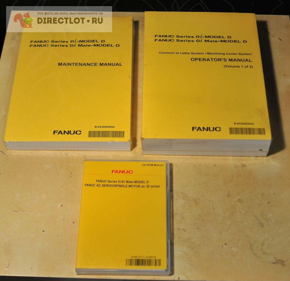 Fanuc series Oi-model D, Maintenace manual + Operators manual + CD-ROM ...