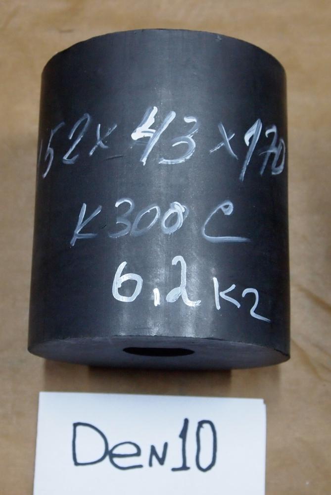 Фторопласт черный диам 152мм, длина 170мм, отв. 43мм 6,2кг купить в ...