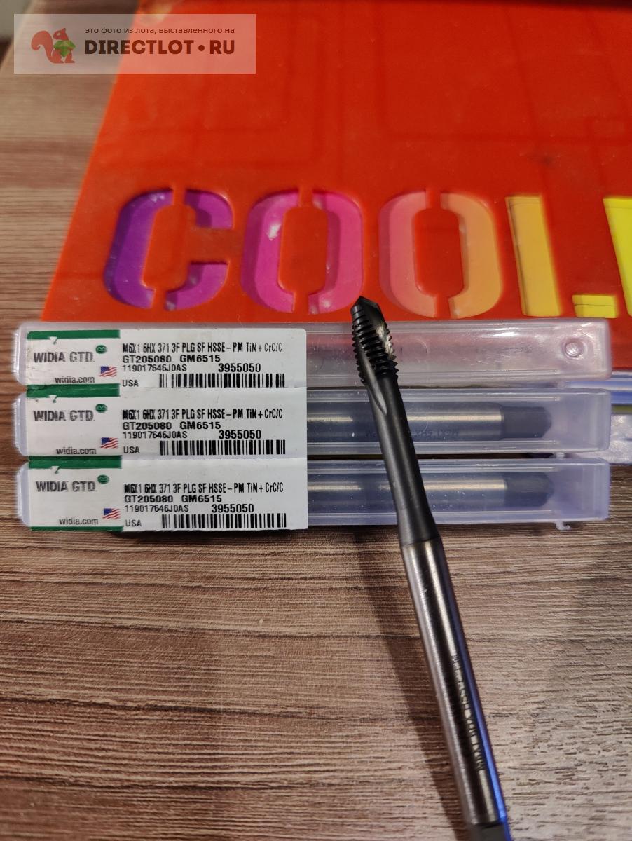Метчик WIDIA M6*1 6HX 371 3F PLG SF HSSE -PM TiN+CrC/C купить в ...