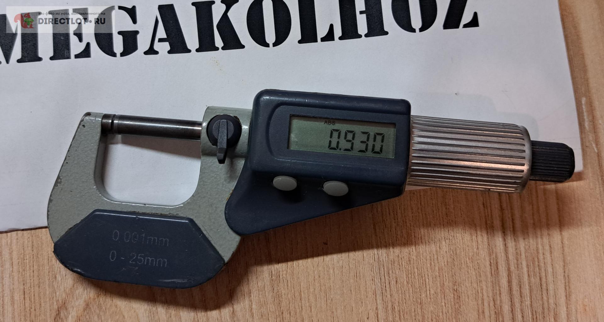 Электронный цифровой микрометр 0-25 мм купить в Воронеже цена 2000 Р на ...