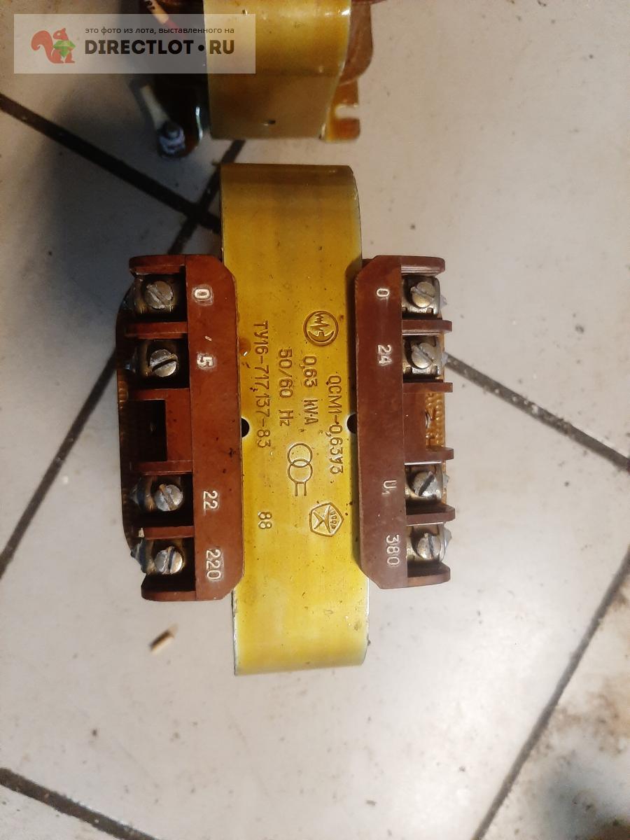 Трансформатор ОСМ 1 0,63 kVa 5 , 22 , 24 , 220 Вольт купить в ...