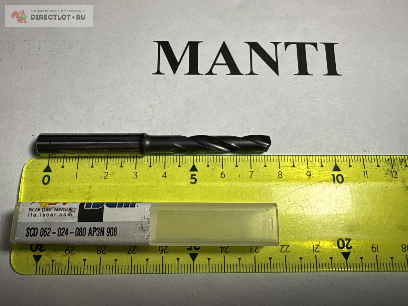 Сверло твердосплавное D6.2 SCD 062-024-080 AP3N 908 ISCAR купить в Коврове цена 1400 Р на ...