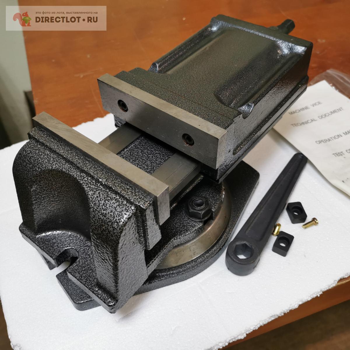 Тиски станочные QH125 поворотные, ширина губок 125мм уценка купить в ...