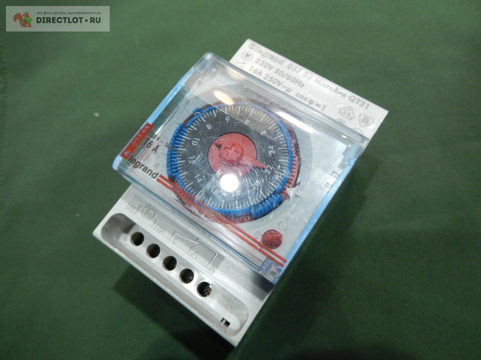 Реле времени cуточный таймер Legrand 037 53 microrex qt31 16a 250v ...