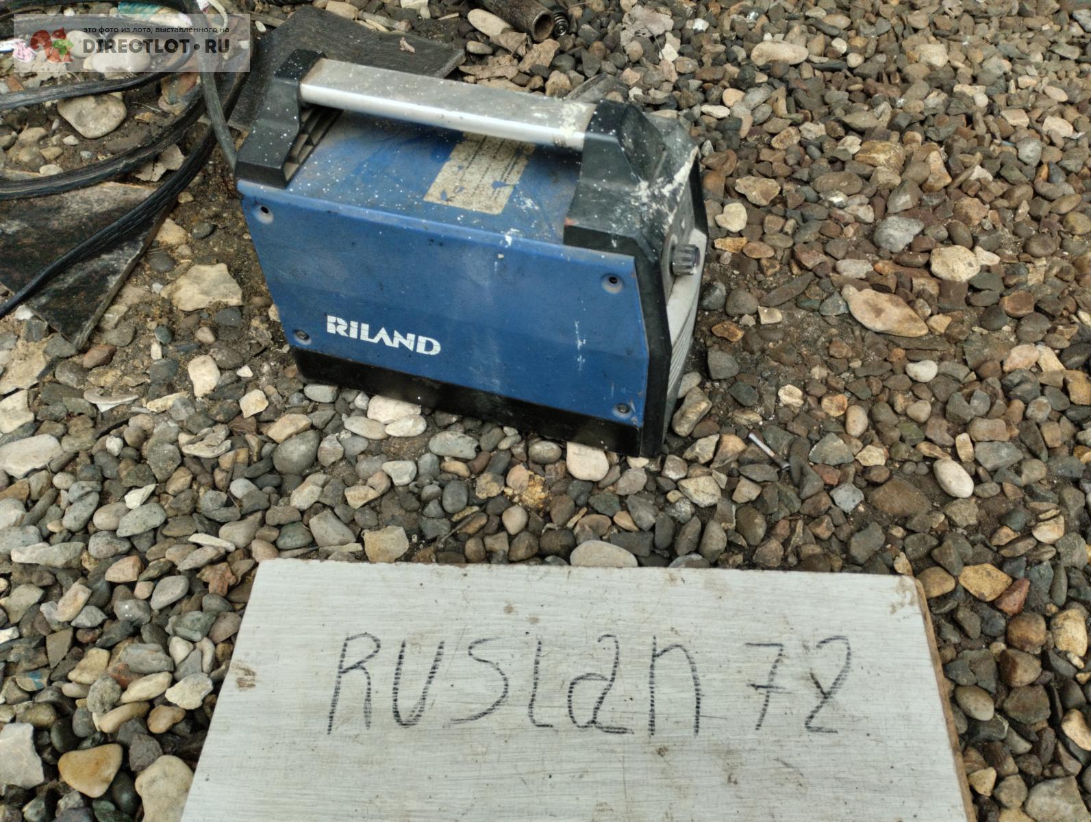 Сварочный аппарат RILAND 160 купить в Нальчике цена 1000 Р на DIRECTLOT ...