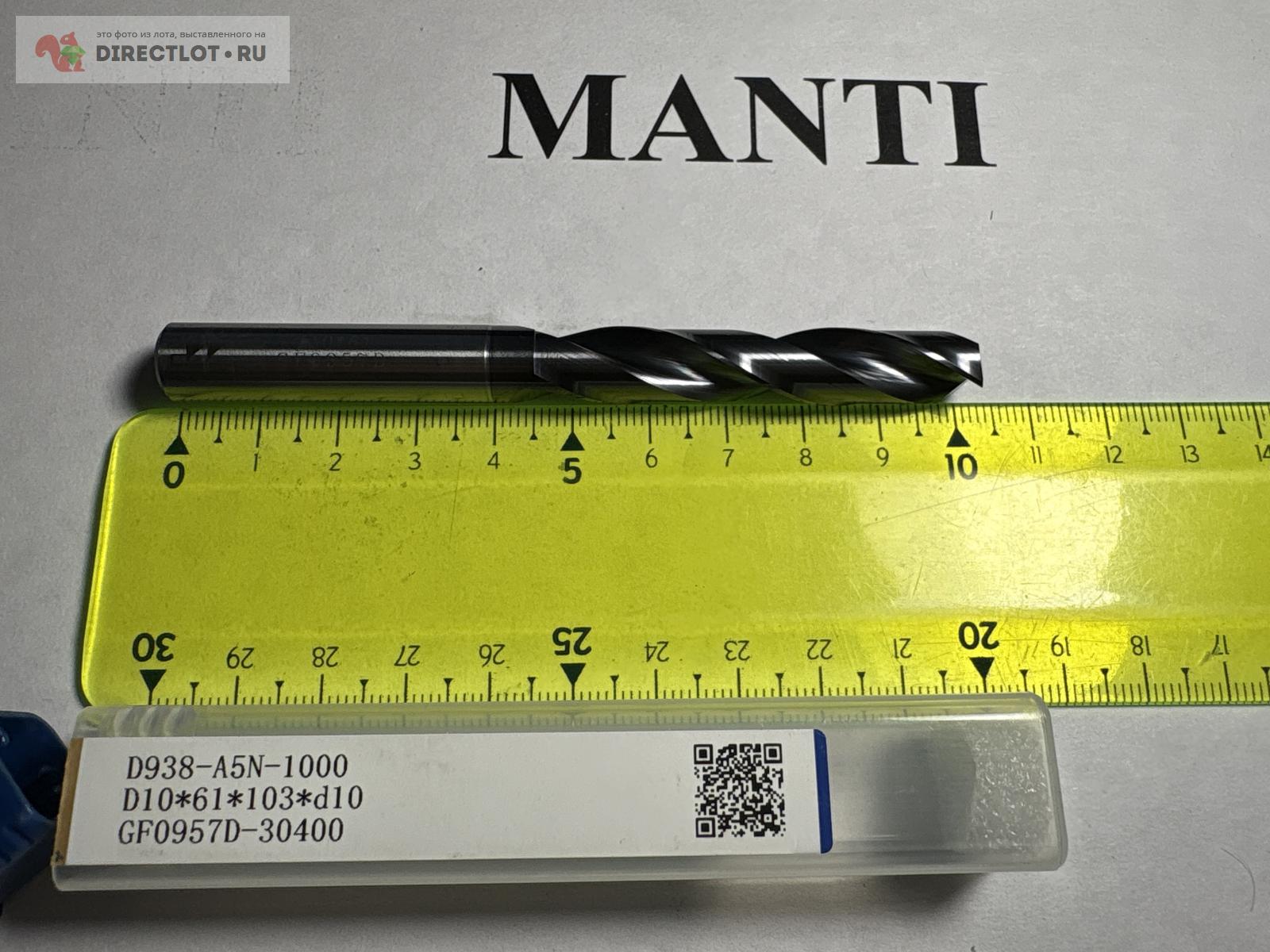 Сверло твердосплавное удлиненное D10 5xD D938-A5N-1000 GESAC купить в ...