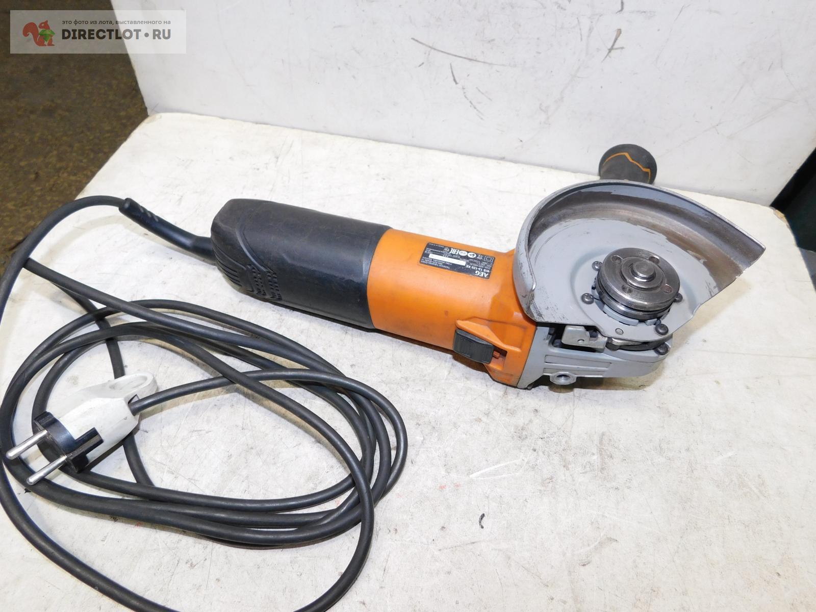 Болгарка AEG WS13-125ХЕ 1300W 125 мм с регулировкой оборотов , б/у ...