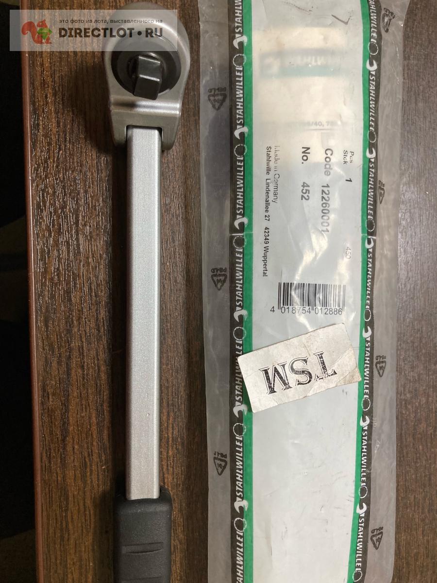 STAHLWILLE КЛЮЧ трещетка №452 квадрат 3/8" STAHLWILLE 12260001 купить в ...
