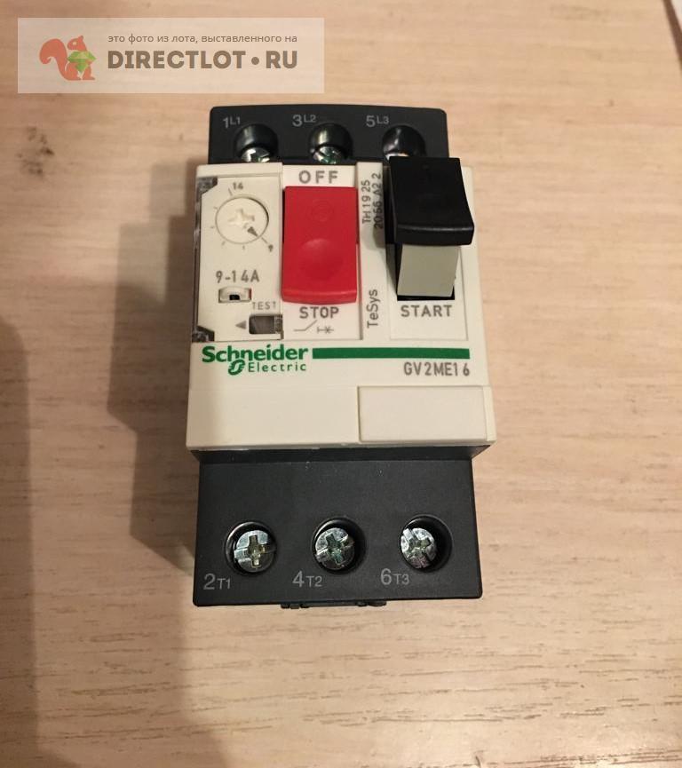Schneider Electric GV2 ME16 - автомат защиты двигателя (9-14А) купить в ...