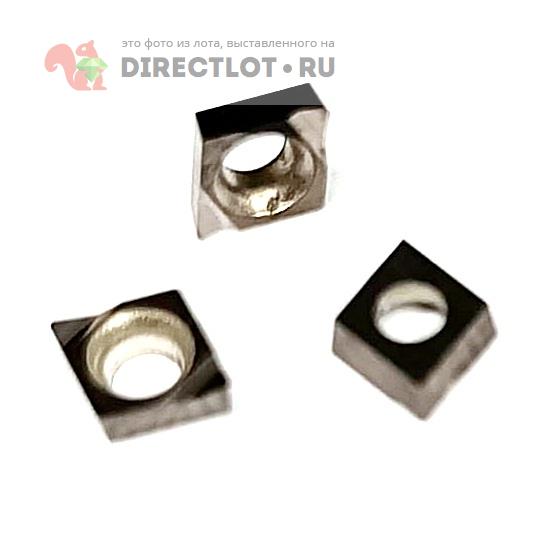 Пластина ромбическая CCGT 030102 L-F материал обработки - нерж.сталь ...