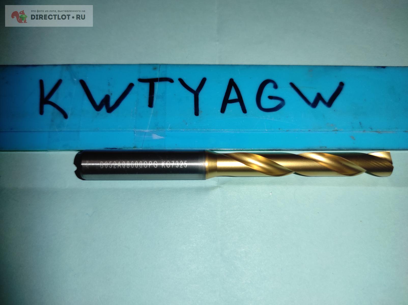 Сверло ц/х т/с D8,6 105/60мм СОЖ KENNAMETAL купить в Липецке цена 4000 ...