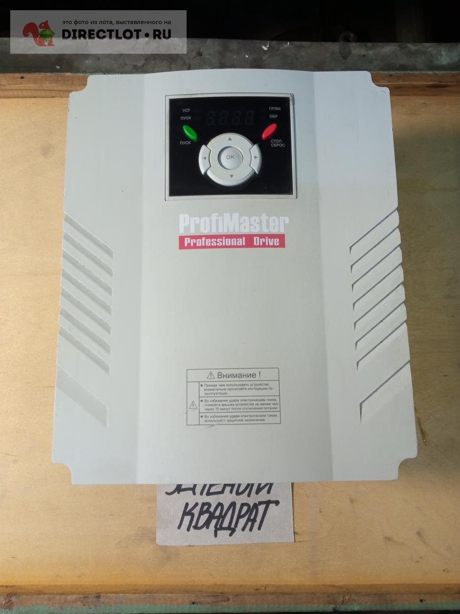 Частотный преобразователь Profi Master 5.5квт купить в Москве цена 8200 ...