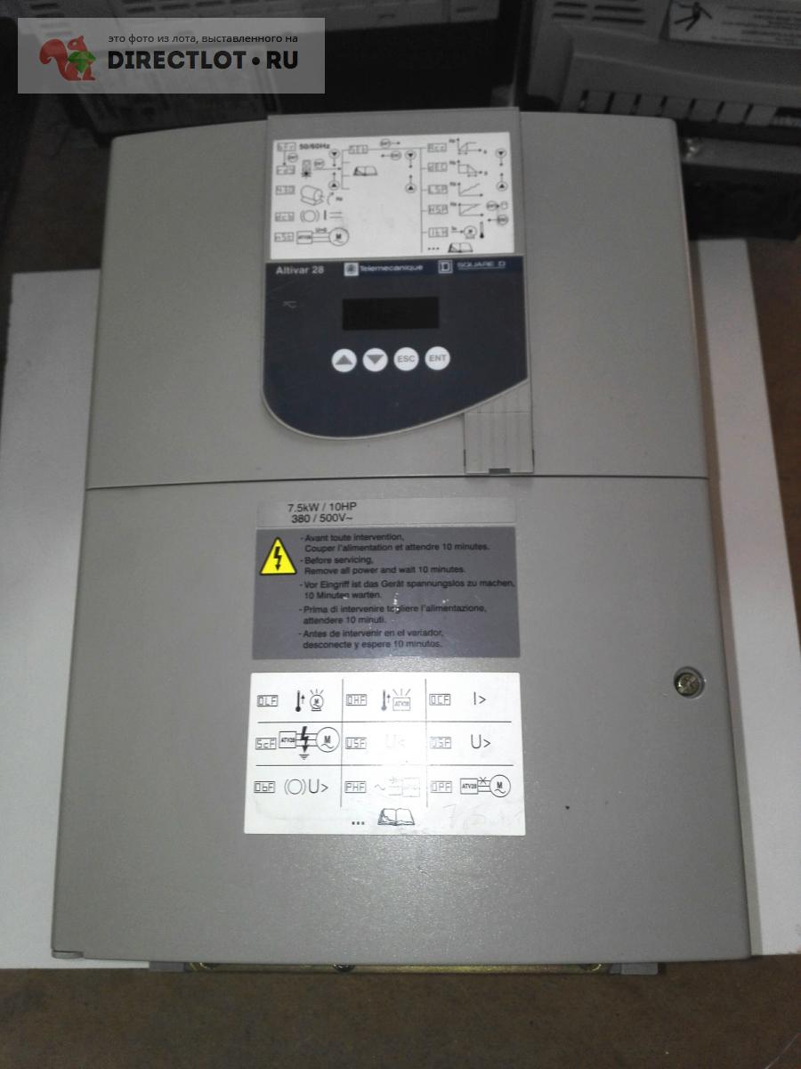 Частотник Schneider atv28 7,5kw. Векторный 380. купить в Керчи цена ...
