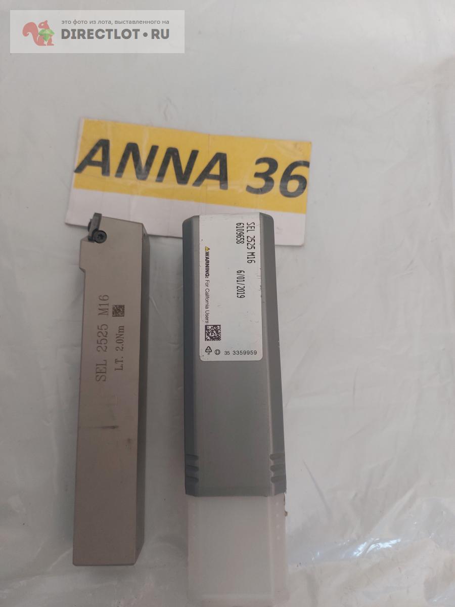 Резец резьбовой SEL 2525 M16 купить в Воронеже цена 3000 Р на DIRECTLOT ...