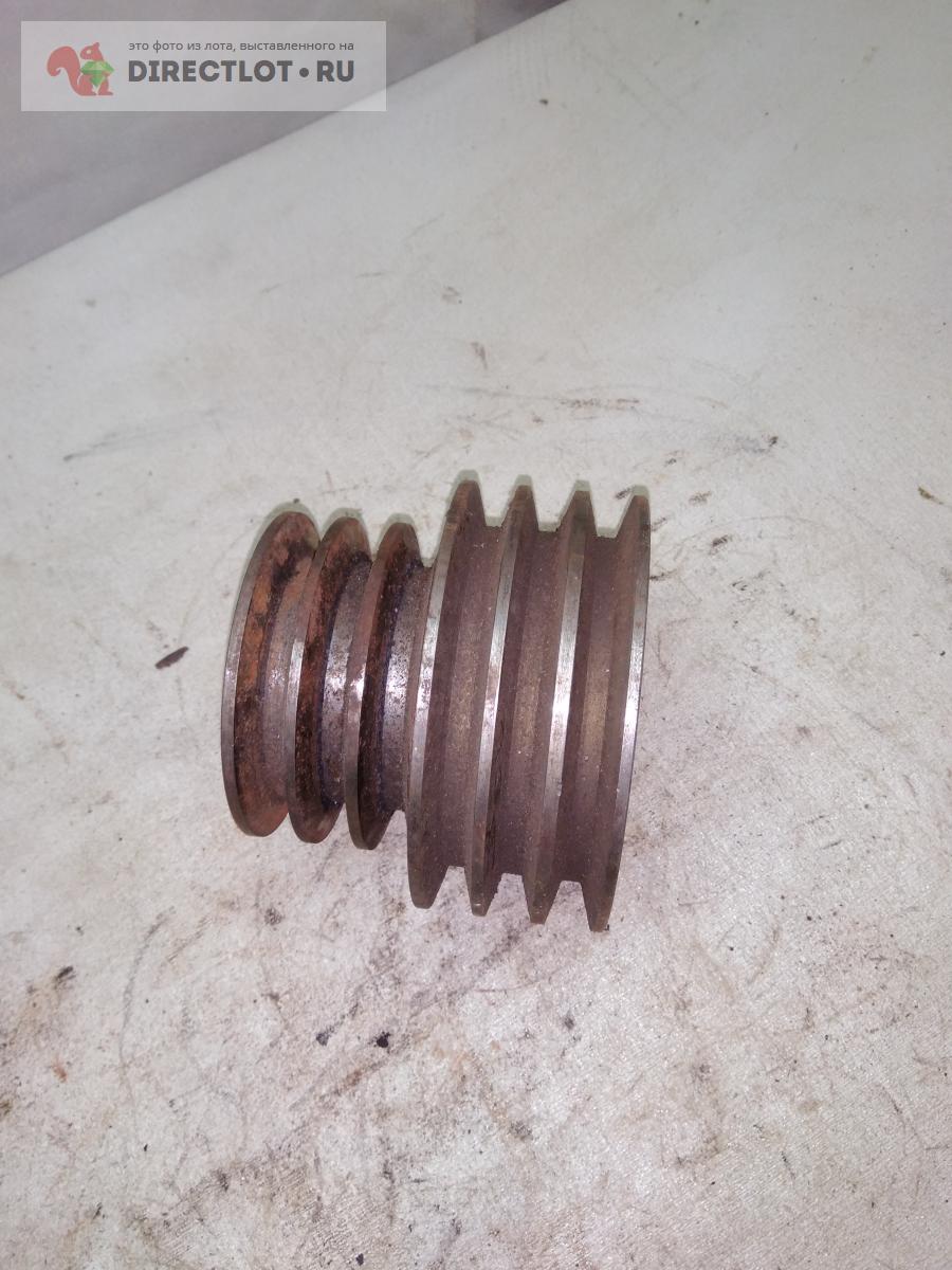 шкив чугунный А верхний диаметр 95мм нижний диаметр 125мм посадка 50мм ...