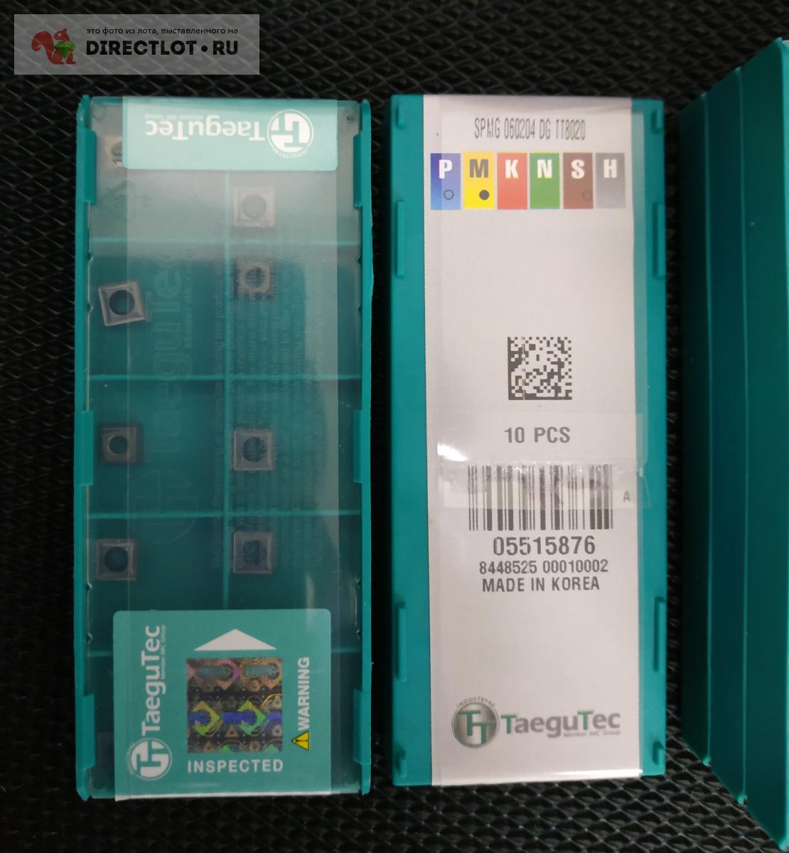 Пластины твердый сплав Taegutec SPMG 060204 DG TT8020, на станок ...