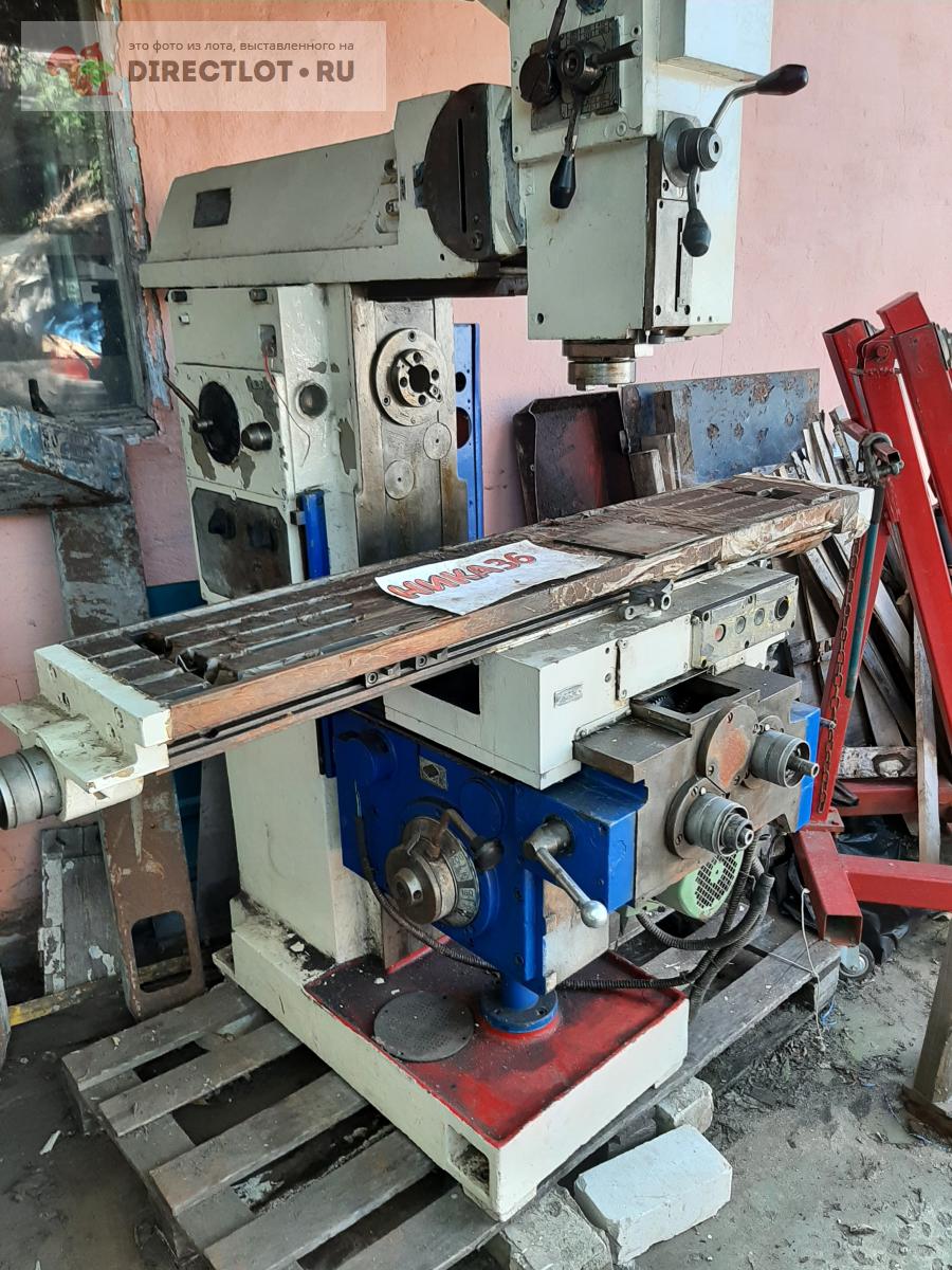 Станок фрезерный универсальный 6Т80Ш Жальгирис купить в Воронеже цена 150000 Р на Directlot Ru