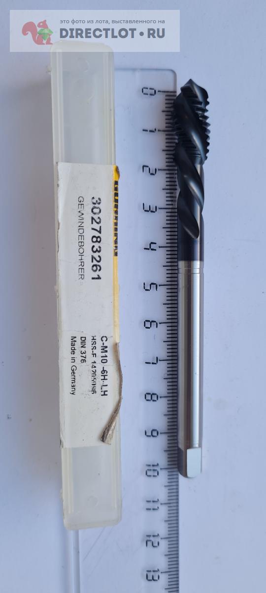 Метчик M10 GUHRING 302783261 C-M10-6H-LH купить в Москве цена 2500 Р на ...