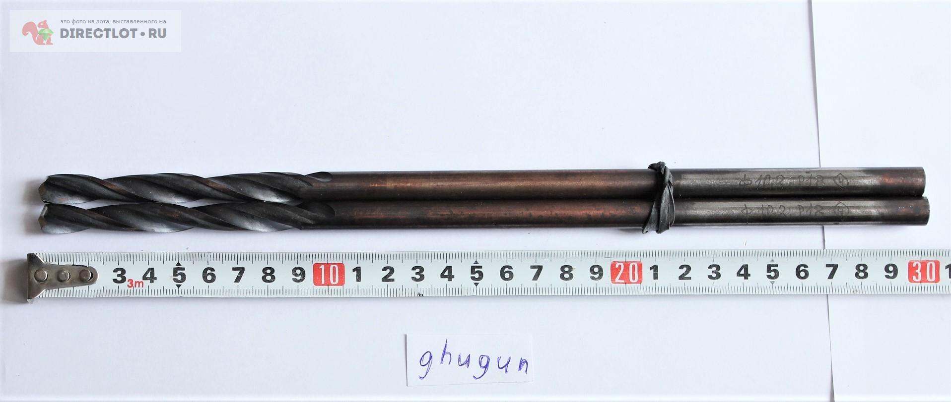 Сверло 10.2 мм; Р18; Длинное; L- 300мм.Под резьбу М12х1.75 купить в ...