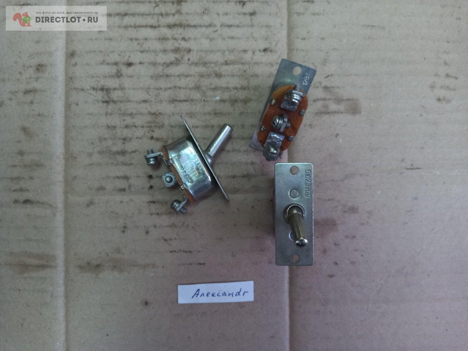 5102.3709 Переключатель (тумблер) 3 пол.(СССР) купить в Севастополе ...