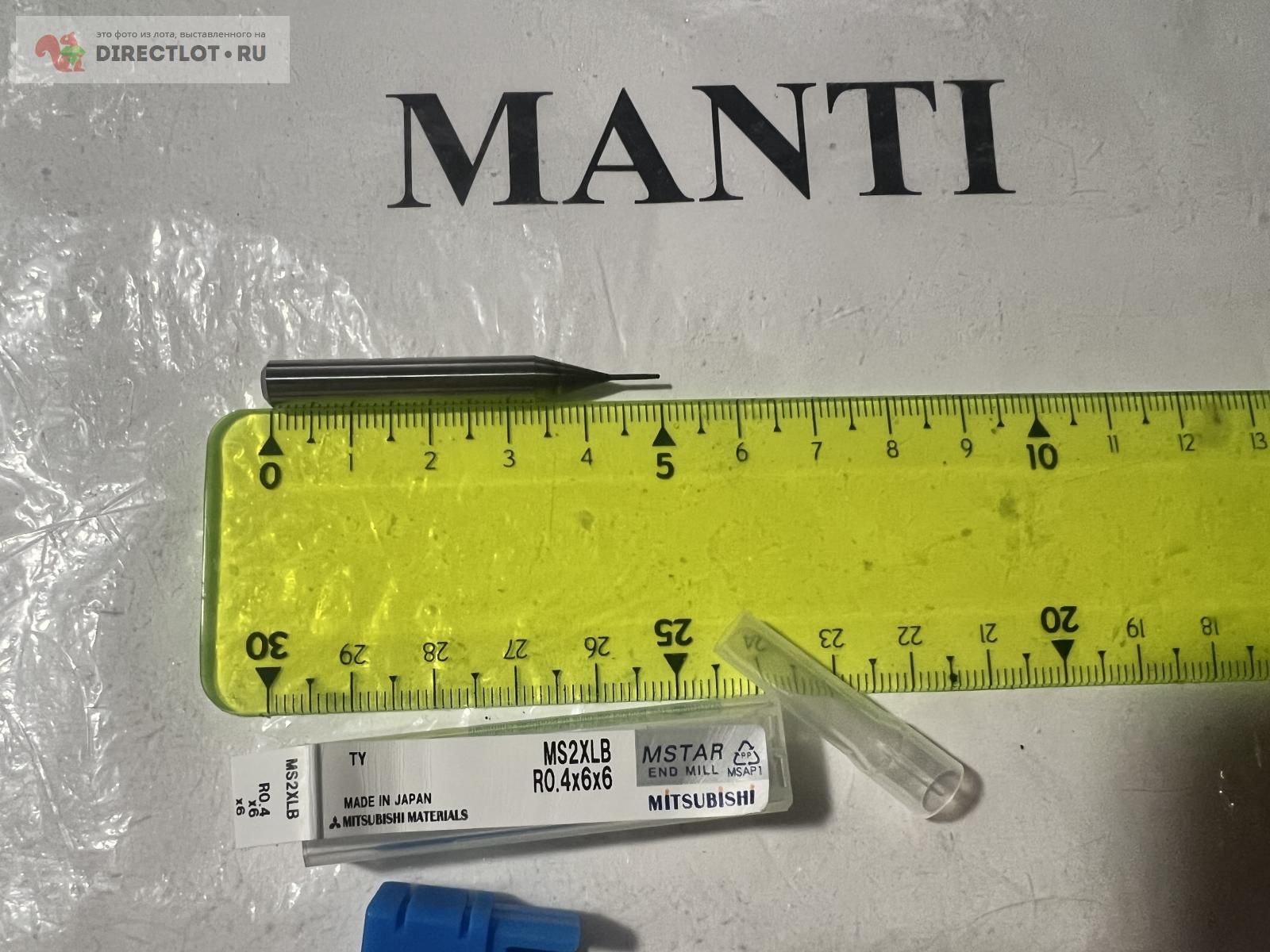 Фреза твердосплавная удлиненная Радиусная D0.8 r0.4 z2 MITSUBISHI ...