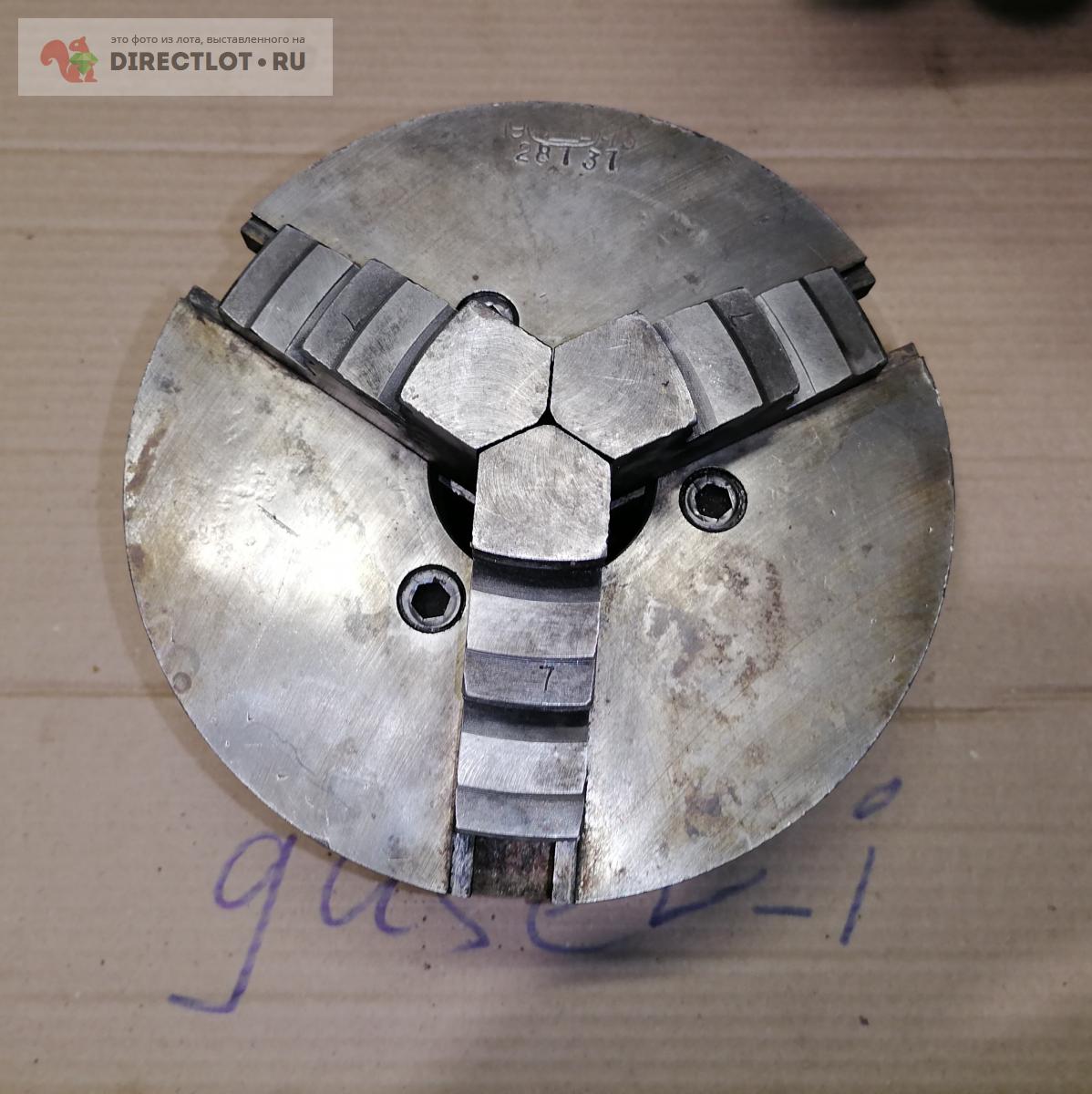 Патрон токарный ф200мм, Псков, на переходном фланце резьба м68х6, 1е61 ...