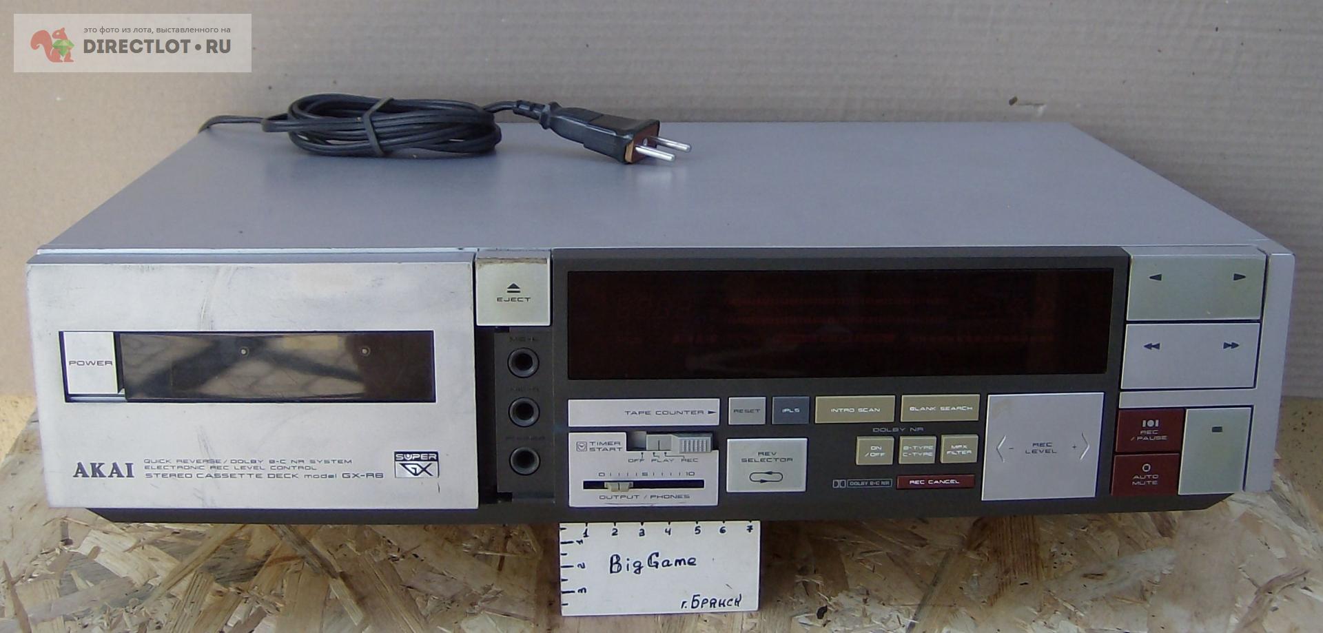 Кассетная дека AKAI GX-R6. купить в Брянске цена 5300 Р на DIRECTLOT.RU ...